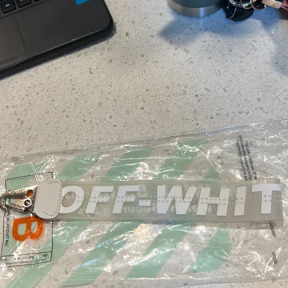 Off-White | Accessories | Offwhite Industrial Keychain Rubber | Poshmark